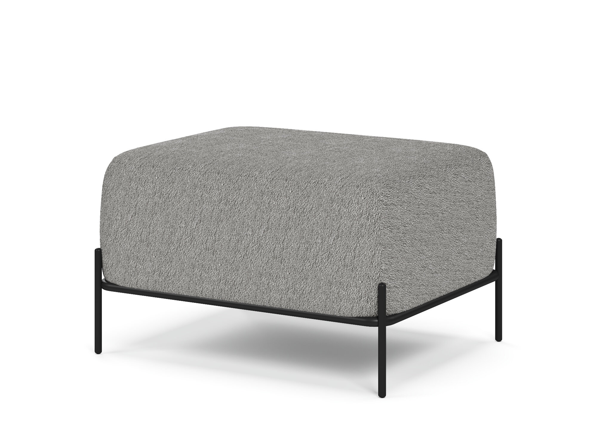 Банкетка Novelti Gufo Camby86 (52 х 67 см), металлический каркас , цвет графит