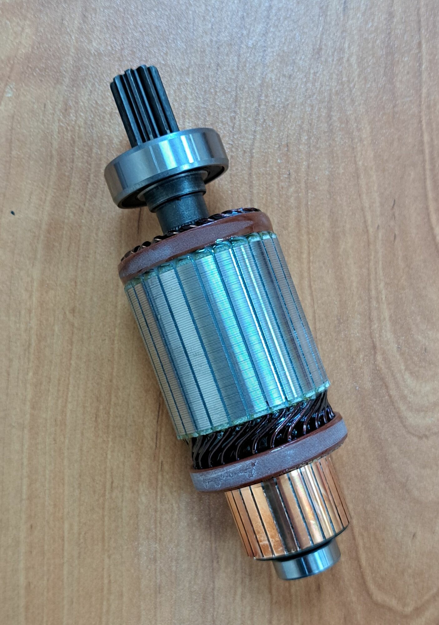 11030087ВТ Якорь (ротор) усиленного стартера 9-182-780, МТЗ, ГАЗ, ПАЗ, (дв. Д-245,242,243,244) 12В