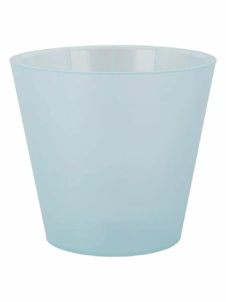 Горшок для цветов InGreen London Orchid, пластик, голубой, 1л