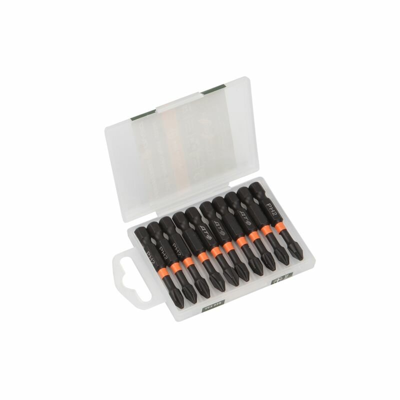 Бита ударная 1/4" ', PH2x50 мм, 10шт. Дело Техники 793225