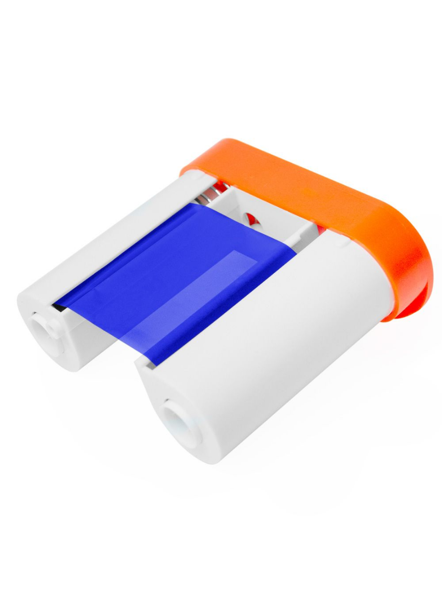 Набор Синий риббон Vell для принтера Puty PT-66DC, длина 25 м, ширина 50 мм {Vell-R5025BL} 2 шт