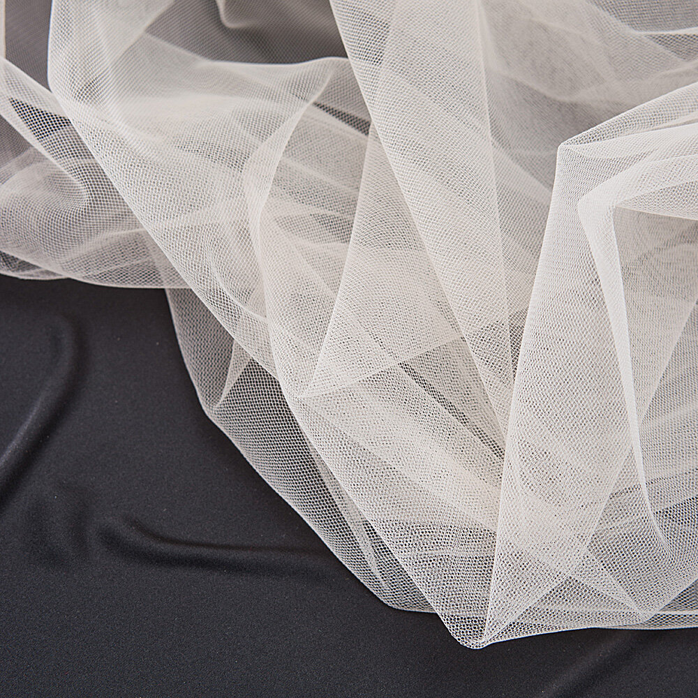 Ткань еврофатин цв. персик без рисунка (397-2)