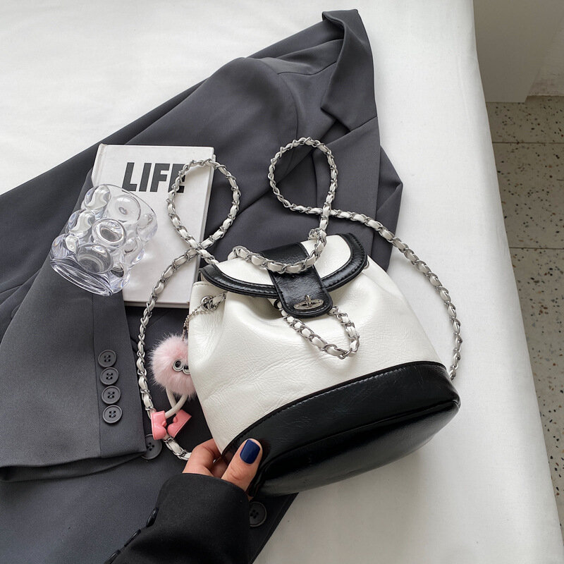 Сумка-рюкзак Tianyun Wing Color, женская, искусственная кожа, на цепочке