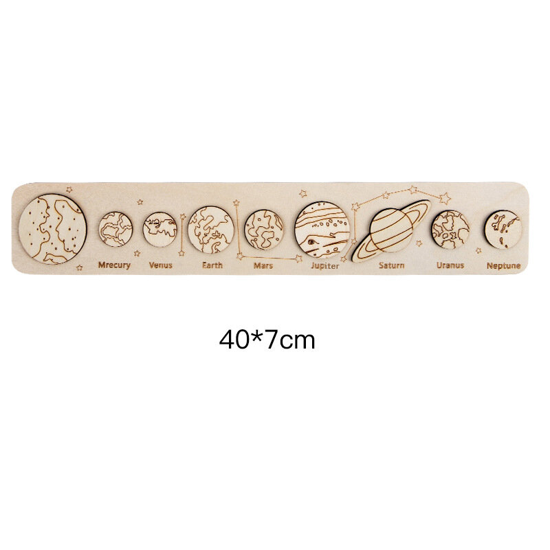 Трансграничная модель Солнечной системы Учебные пособия для спаривания планет доска раннего обучения Солнечная система