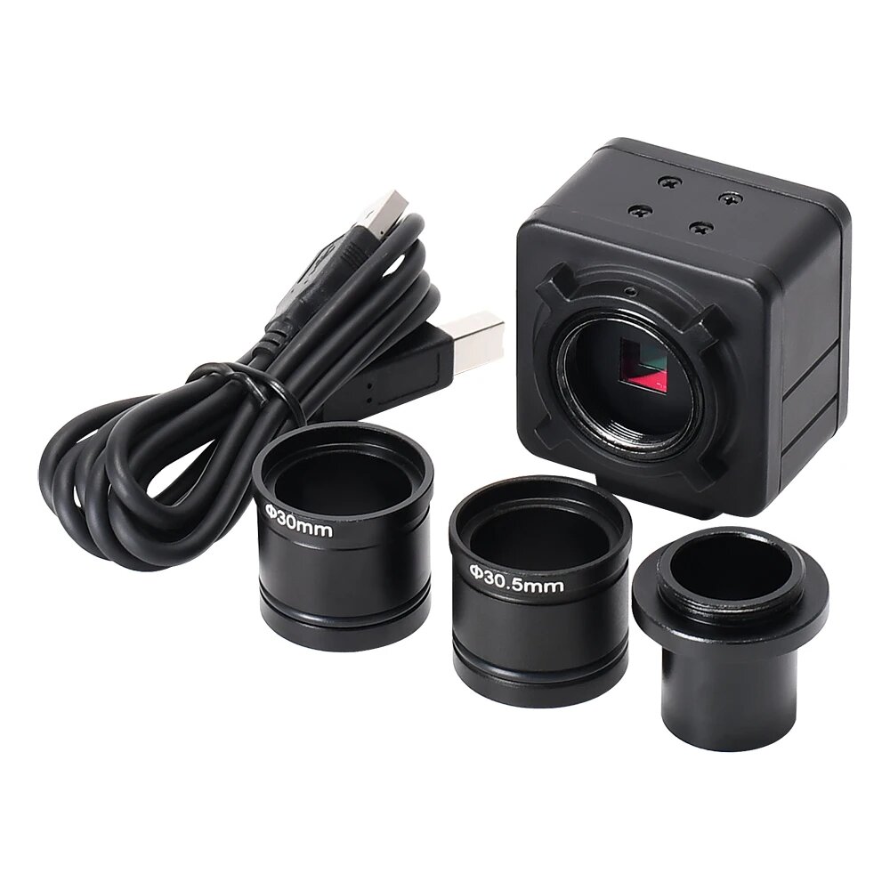 5MP USB микроскоп камера комплект цифровая промышленная камера с адаптером 23,2 мм для биологического микроскопа ремонт пайки