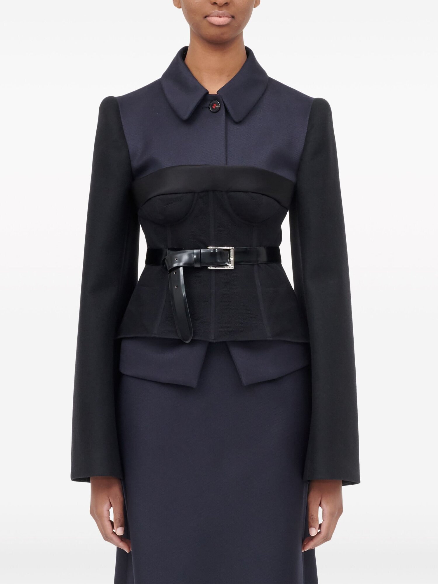 Топ Maison Margiela, размер 44, black/black — фото 1