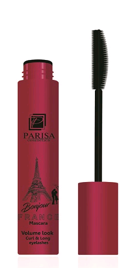 Parisa M-117 - France - Volume Look Тушь для ресниц "франция" 12 мл. черная (с силиконовой кистью) (755618)