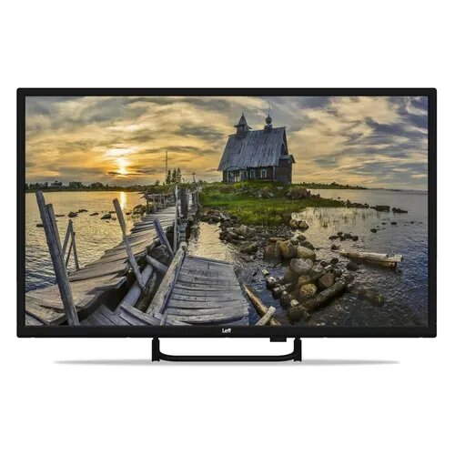 32" Телевизор LEFF 32H240S, HD, черный