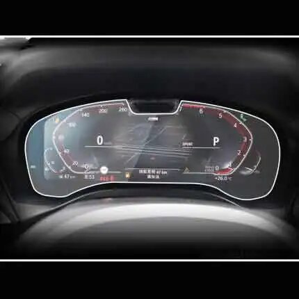 Защитная пленка на приборную панель BMW G80 G82 M3 M4 2021-2022, Color Name: A instrument