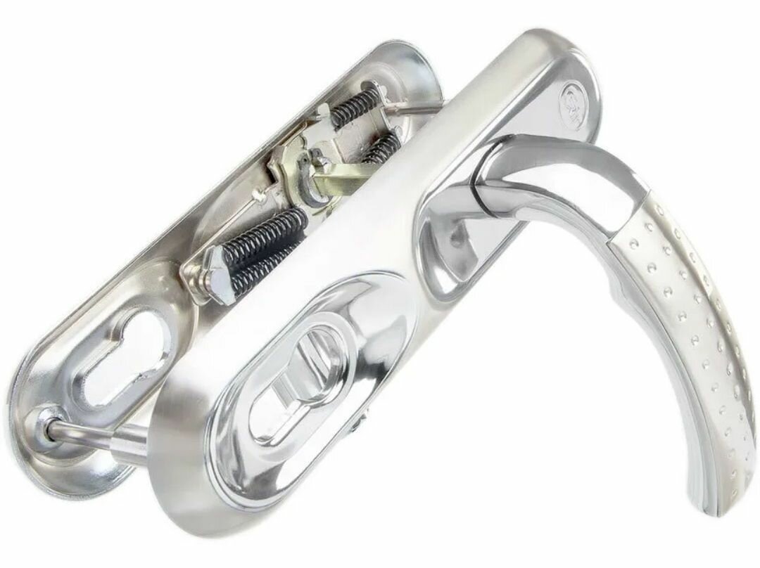 Ручки на планке Супер-усиленные Крит CRIT Р85-9090-У Автомат Хром