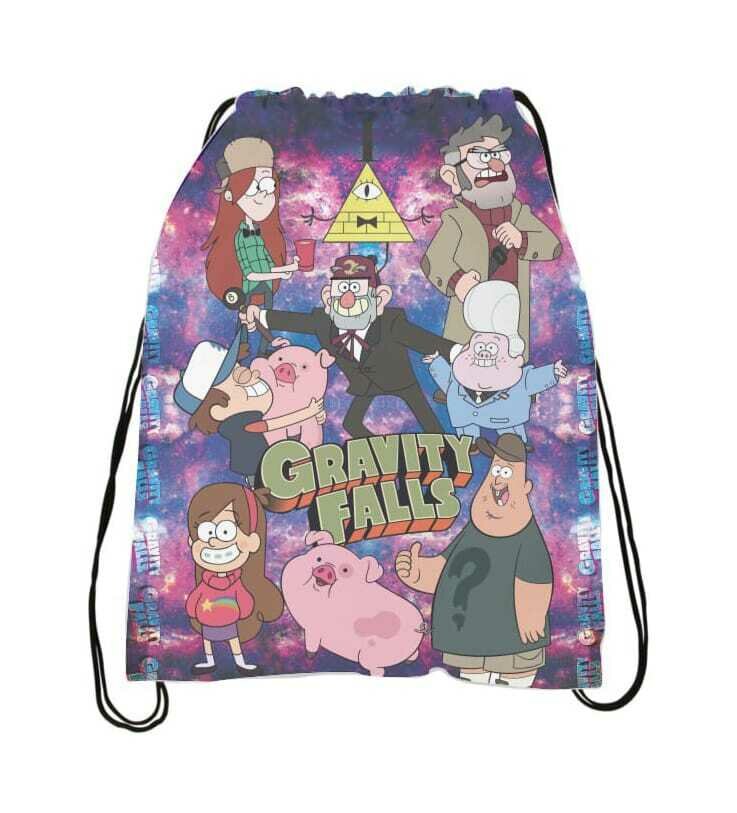 Сумка-мешок Mewni-Shop с принтом "Гравити Фолз" - 0009