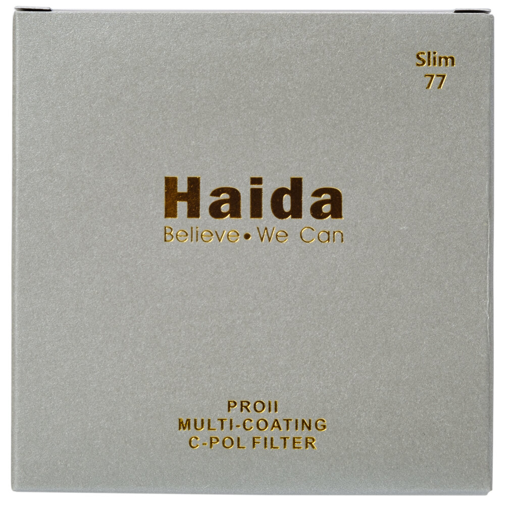 Светофильтр поляризационный Haida Slim PRO II MC C-POL 77mm