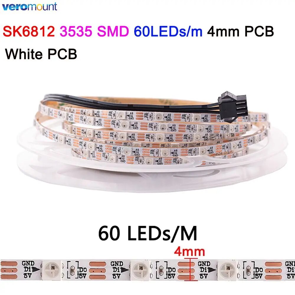Veromount адресная светодиодная лента SK6812 RGB