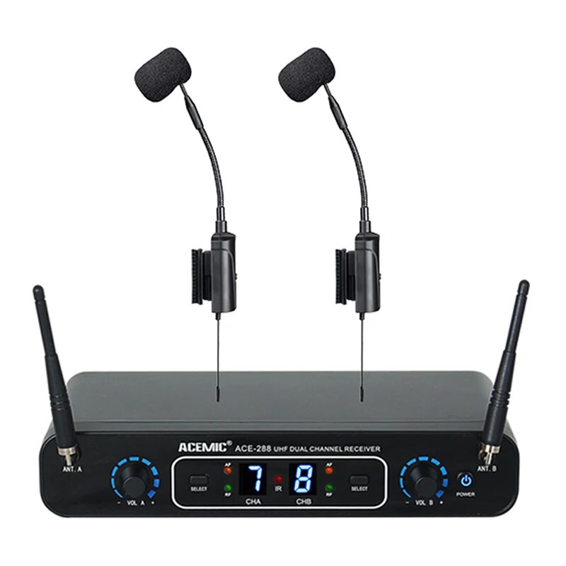Беспроводной микрофон ACEMIC ACE-288/AT-5 для аккордеона