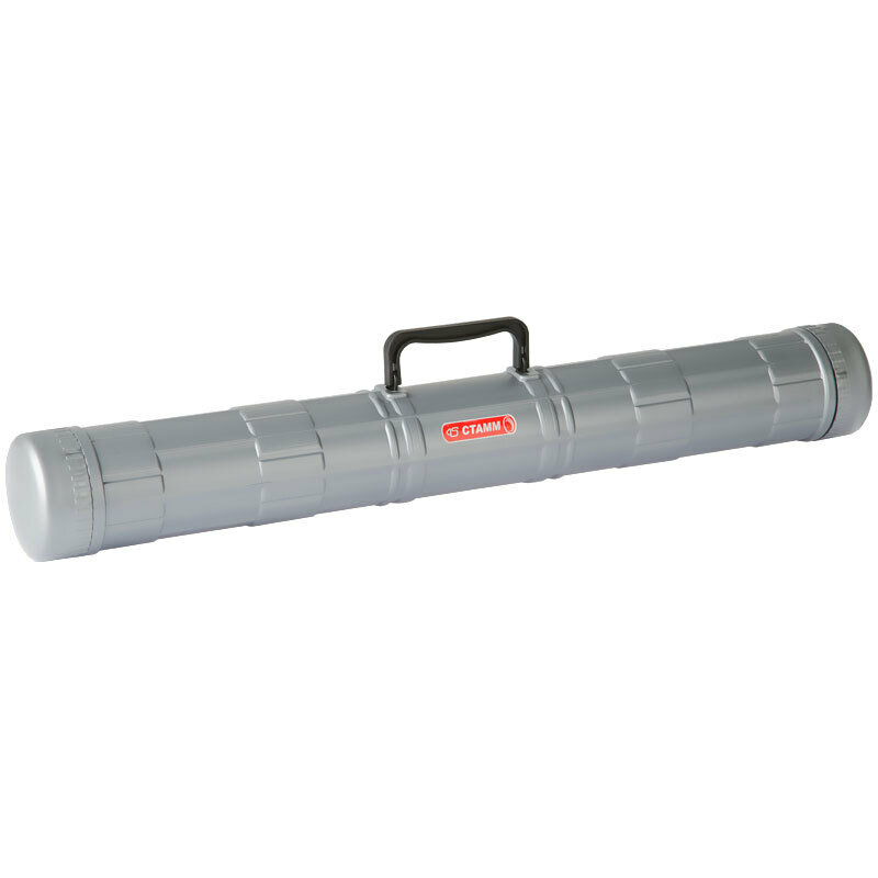 3 шт. Тубус А1 СТАММ, с ручкой, серый