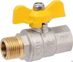 Кран газ шар 1x2" баб г/ш