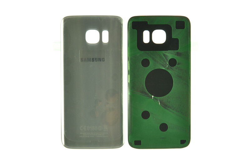 Задняя крышка для Samsung SM-G930 S7 серебро ориг