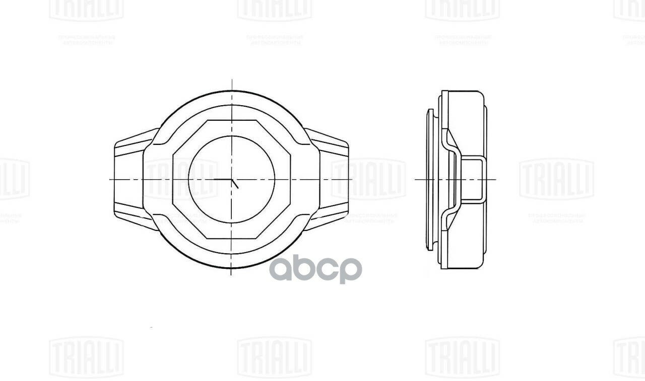 Муфта выкл. сцеп. для а/м Nissan Almera N15 (95-)/N16 (00-)/Almera Cla Trialli арт. CT1403