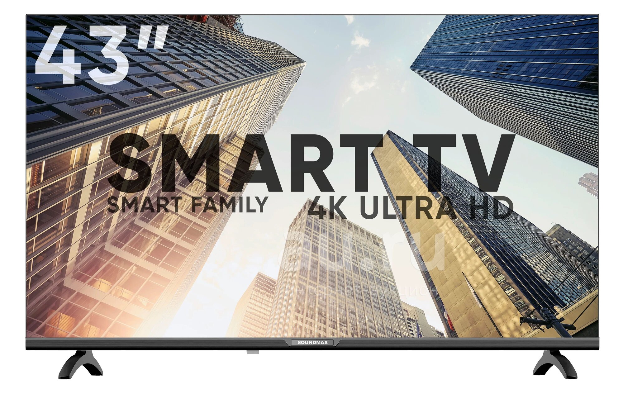 Телевизор 43 Soundmax SM-LED43M01SU 3840x2160 SmartTV