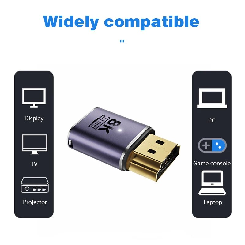 HDMI 2.1 кабель a8k-02 8K 48Gbps HDR — фото 1