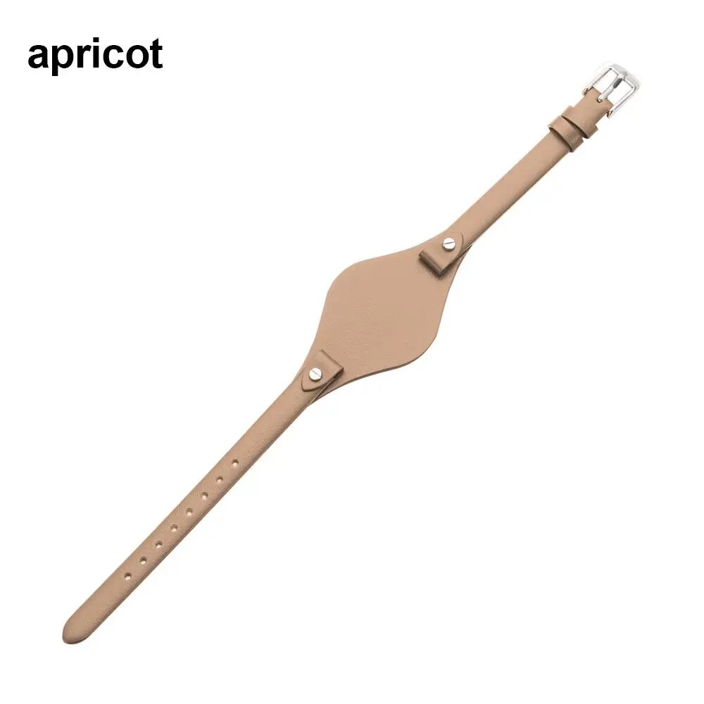 Ремешок с круглым хвостом и петлей, браслет из натуральной кожи, ремешок для часов Fossil ES3077 2830 3262 3060 4176 4119 4026 4340