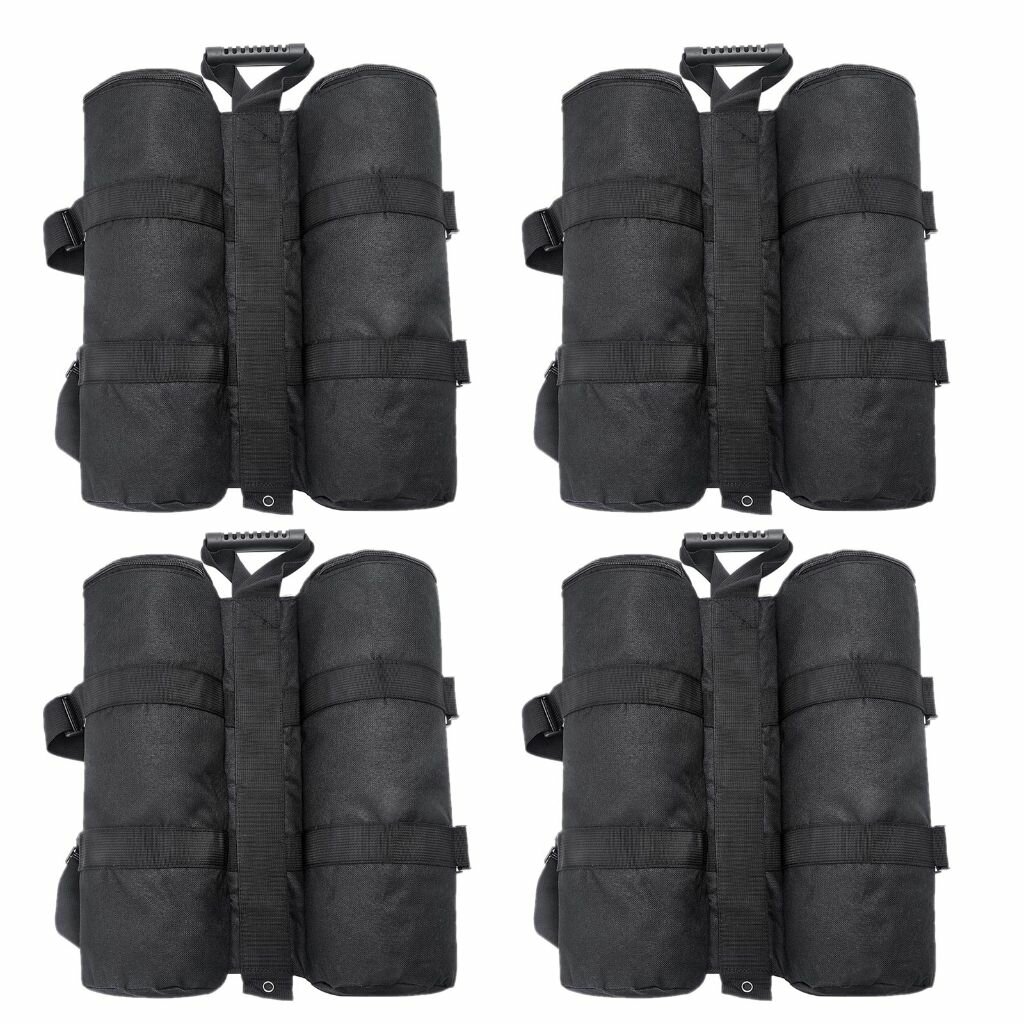 Аксессуары для палаток, Песчаные мешки для палатки - черный L, 4 шт