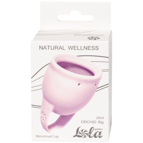 Loveboxxx Сиреневая менструальная чаша Orchid - 20 мл.