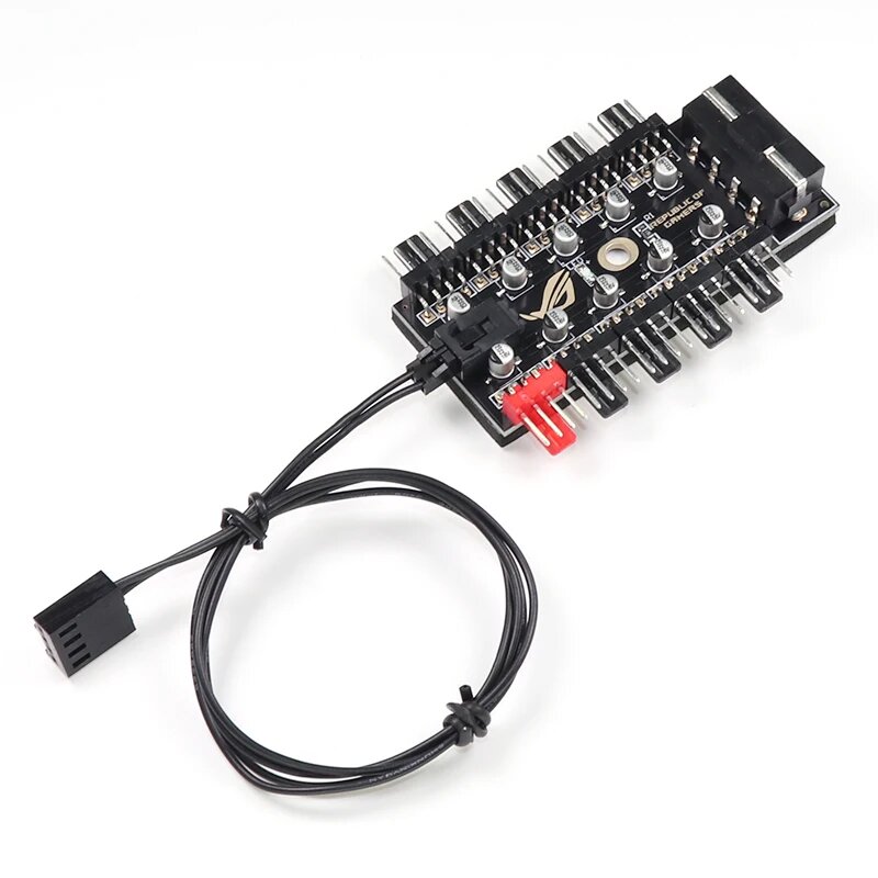 Разветвитель вентиляторов FOVORE 1-10, 4pin power Supply