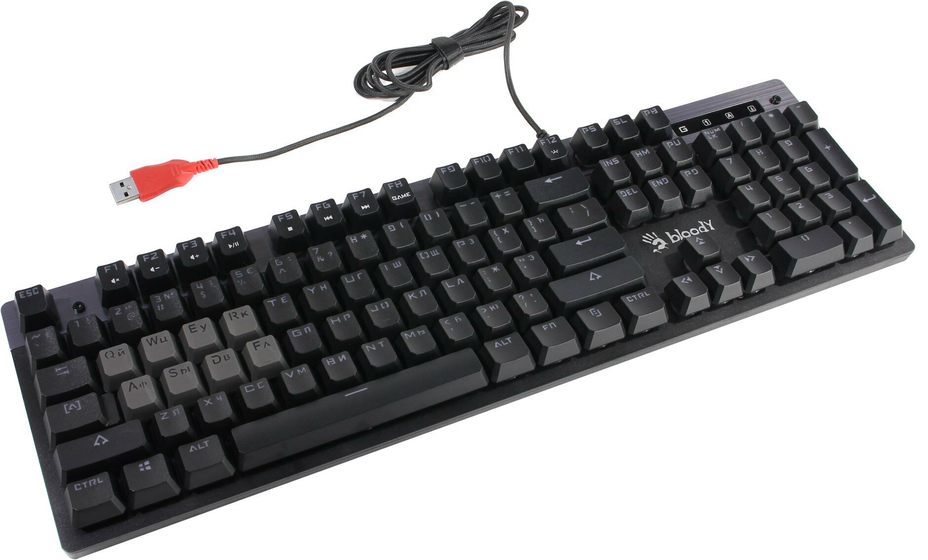 Игровая клавиатура A4Tech Bloody B500N Black