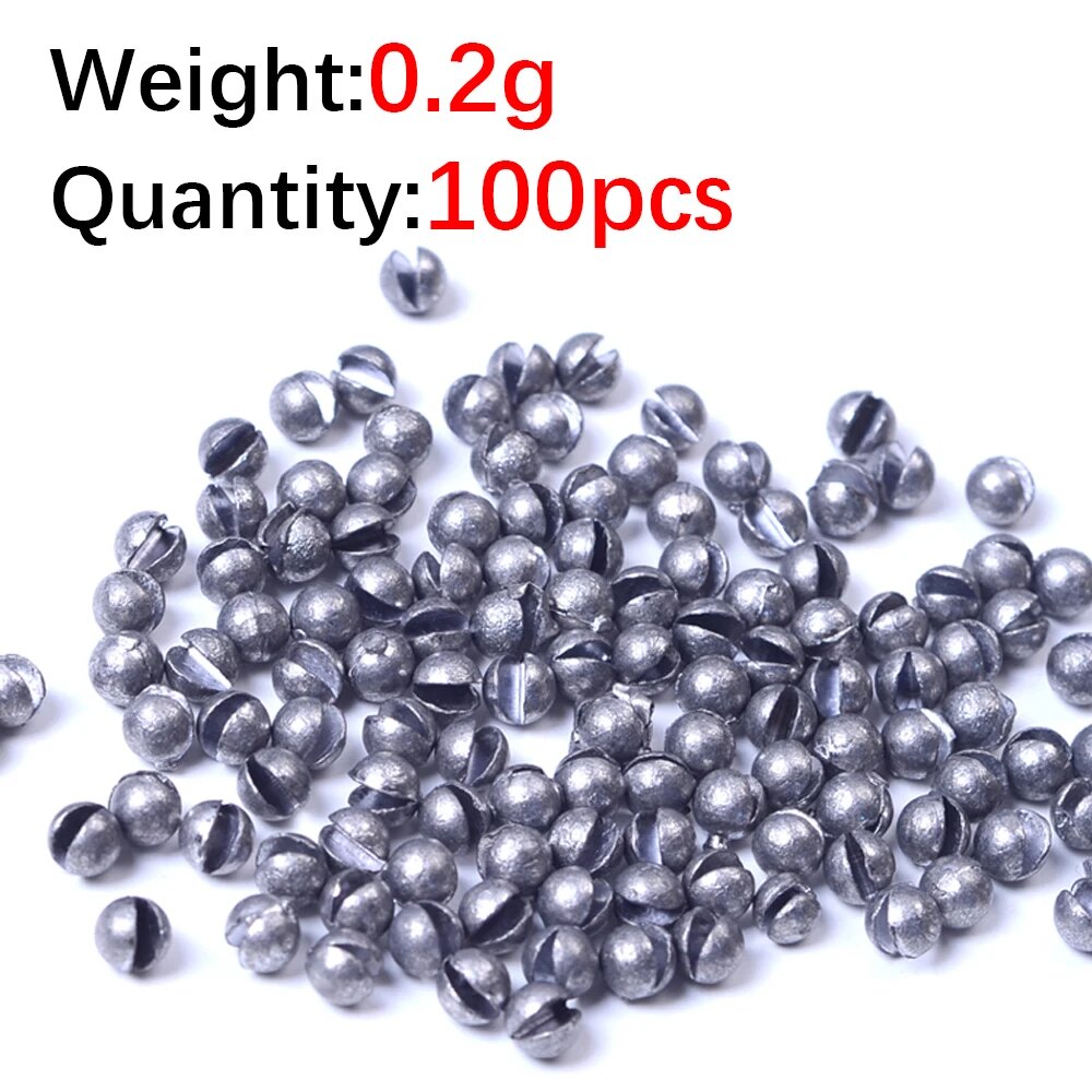Грузила для карпа 0.2g, 100шт