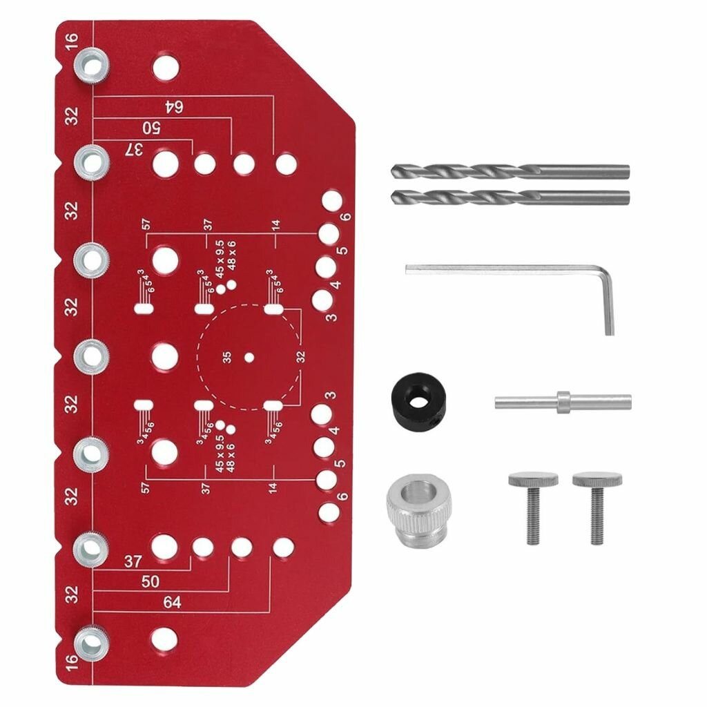 2 в 1 35-миллиметровый фиксатор пробивки петель