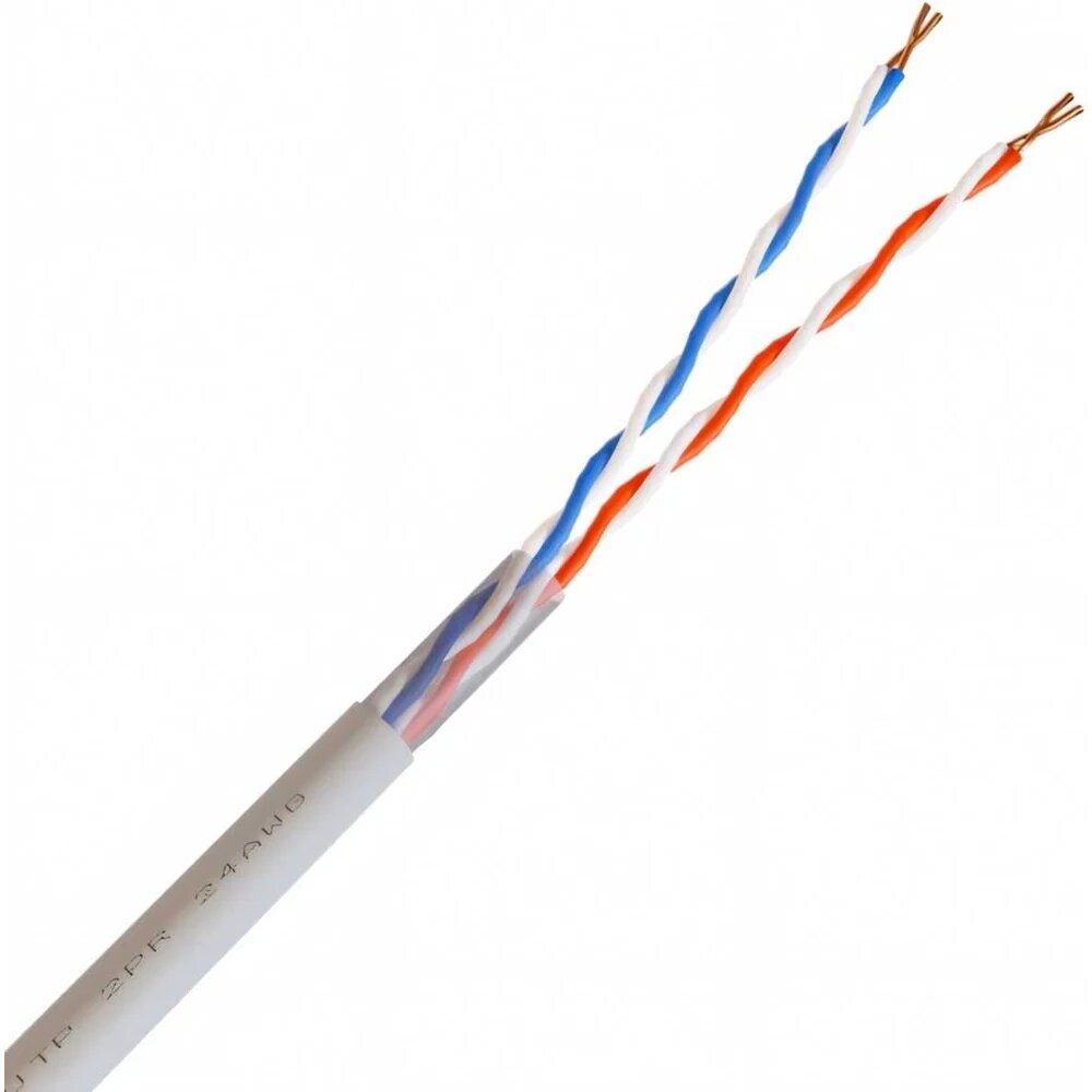 Кабель Netlink NL-CU UTP 2PR 24 AWG CAT5 305м внутренний УТ000001513