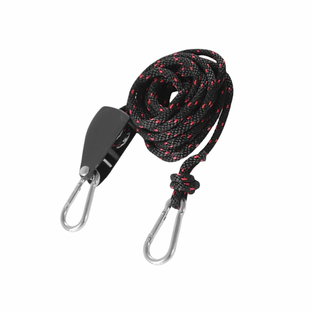 Светоотражающий походный трос с алюминиевым регулятором натяжения для наружного использования