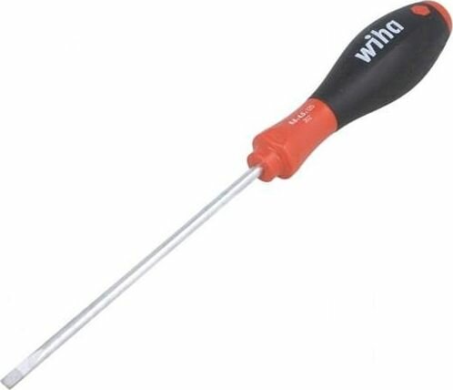 Отвертка WIHA 00697 плоская, Размер 4,5x0,8мм, Серия SoftFinish , 1 шт