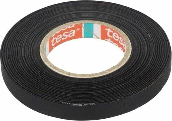 Лента изоляционная TESA 51025-00022-10 тканевая W: 9мм L: 25м Thk: 160мкм Automotive каучуковый, 1шт