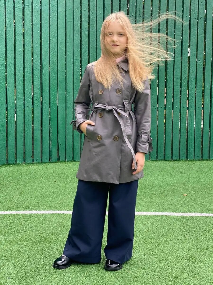 Тренчкот дети кэжуал