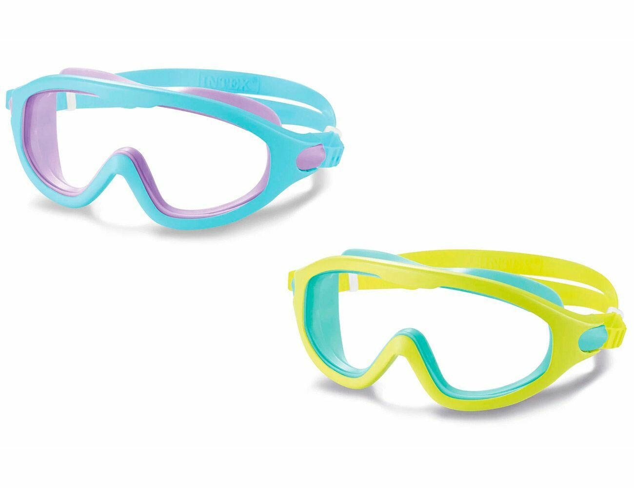 Набор масок для плавания Kids Swim Masks 2 шт, от 3 до 8 лет