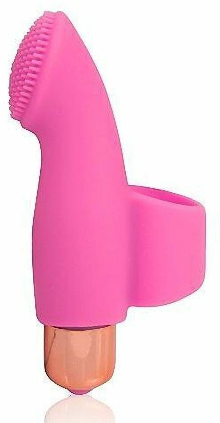 Розовый клиторальный стимулятор Cosmo, Bior toys, длина 7 см, диаметр 2,1 см