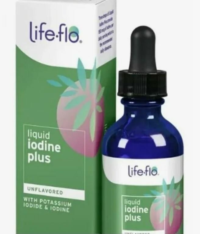 Капли Life-Flo Liquid Iodine Plus, 130 г, 59 мл, 150 мкг/доза