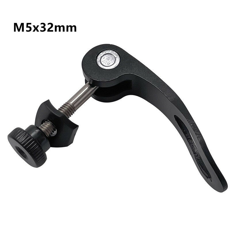 Быстроразъемный винт, для подседельного штыря, алюминиевый сплав, матовая ручка