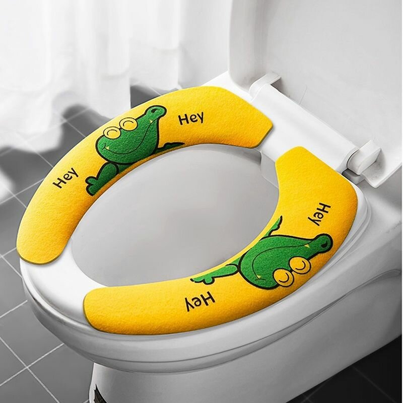 Клейкий коврик для унитаза