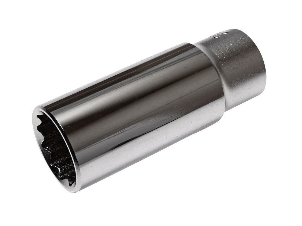 JTC-47722 Головка торцевая глубокая 12-гранная 1/2" х 22мм, длина 76мм
