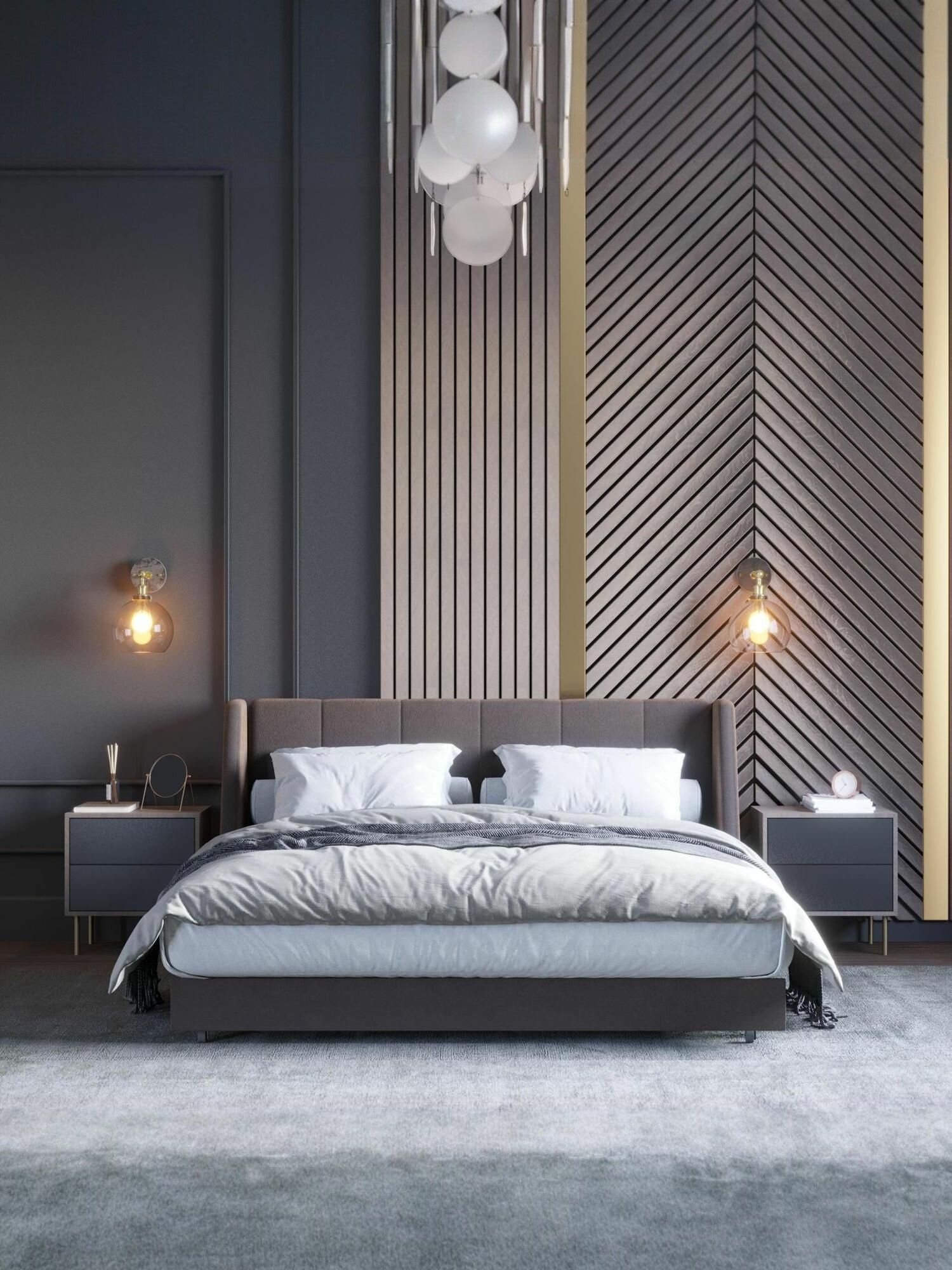 Диван-кровать Manons Maison Вернацце, раскладной механизм Аккордеон, Велюр Коричневый, 150х113х95 см