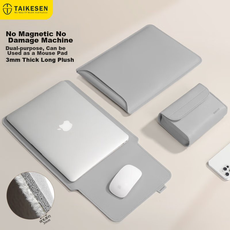 Taikesen Laptop Sleeve Compatible with 16-Inch Apple MacBook, Lenovo, Huawei Computers, Protective Case for Men And Women