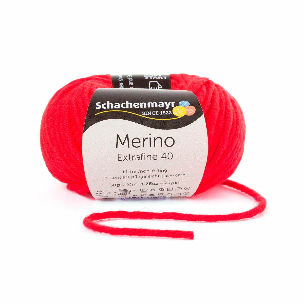 Merino Extrafine 40 /Мерино Экстрафайн 40/ пряжа Schachenmayr Merino, MEZ, 9807555 (00330, *)