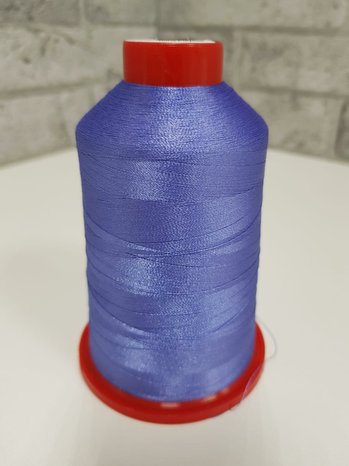 Нитки вышивальные Euron Р-130 №130 5000м, полиэстер, Цвет-1187 синий