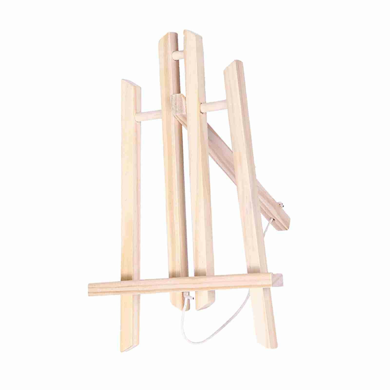 Миниатюрный портативный деревянный мольберт с регулируемым углом наклона, настольная подставка для рисования, принадлежности для детей, студентов, художников и взрослых.