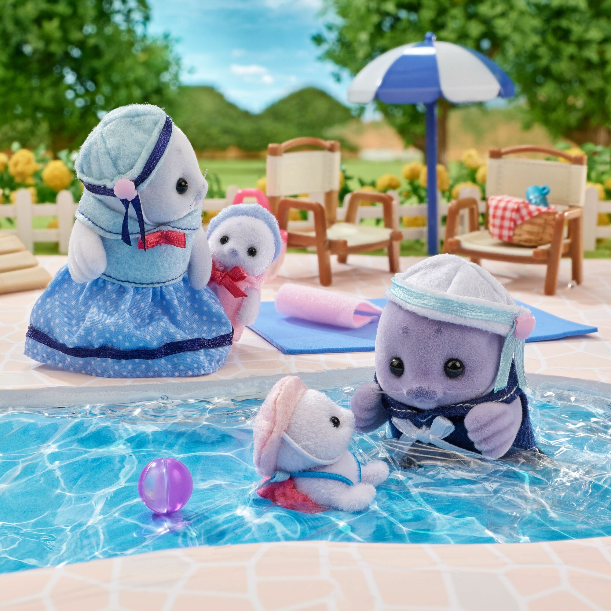 Набор фигурок Sylvanian Families Семья Тюленей