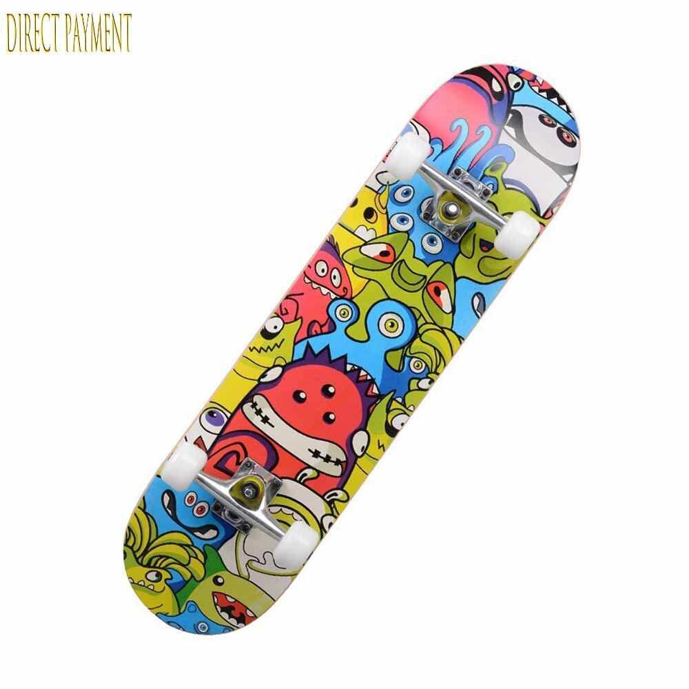 Скейтборд для начинающих и детей, трюковой