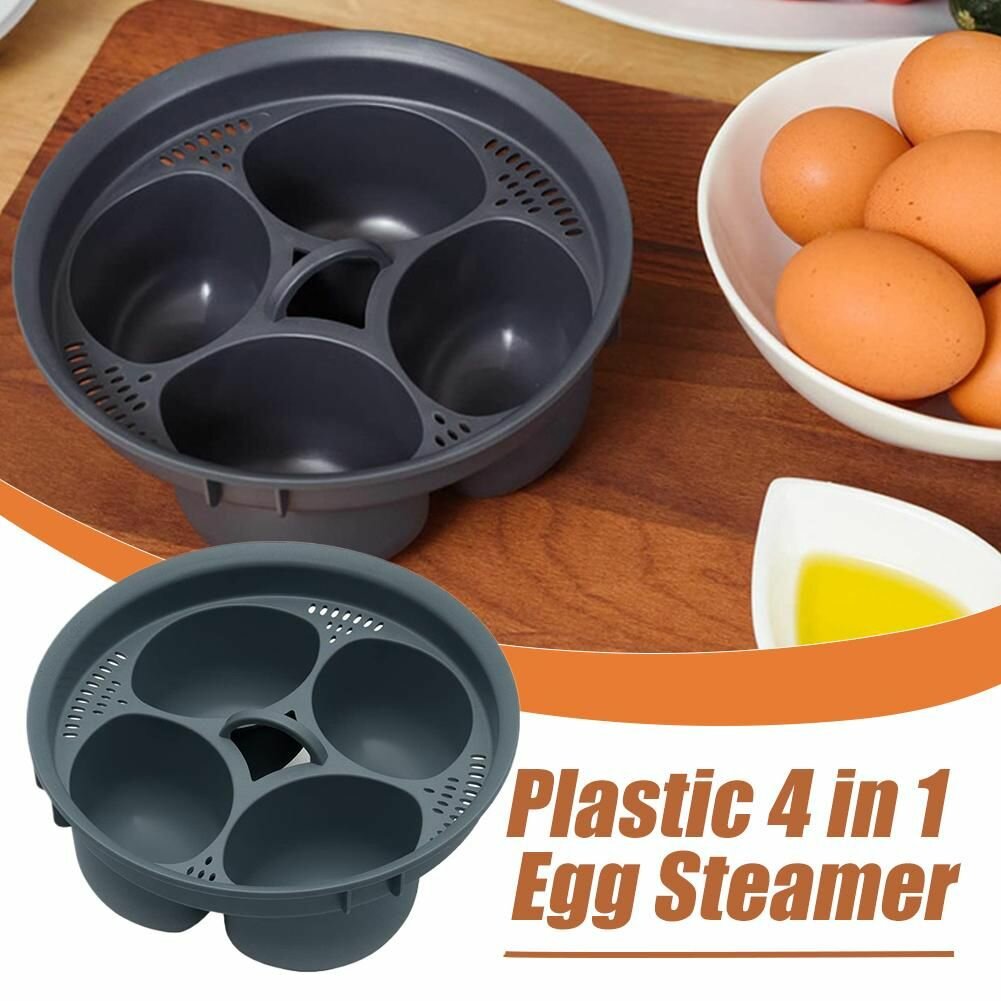 4 в 1 Кастрюля для варки яиц на пару Подходит для яиц, булочек, омаров и т. д.